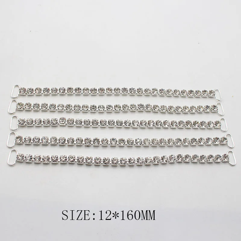 10Pcs 12*160MMmSingle Row S20 Rhinestone Decoration Chain/Bikini ...