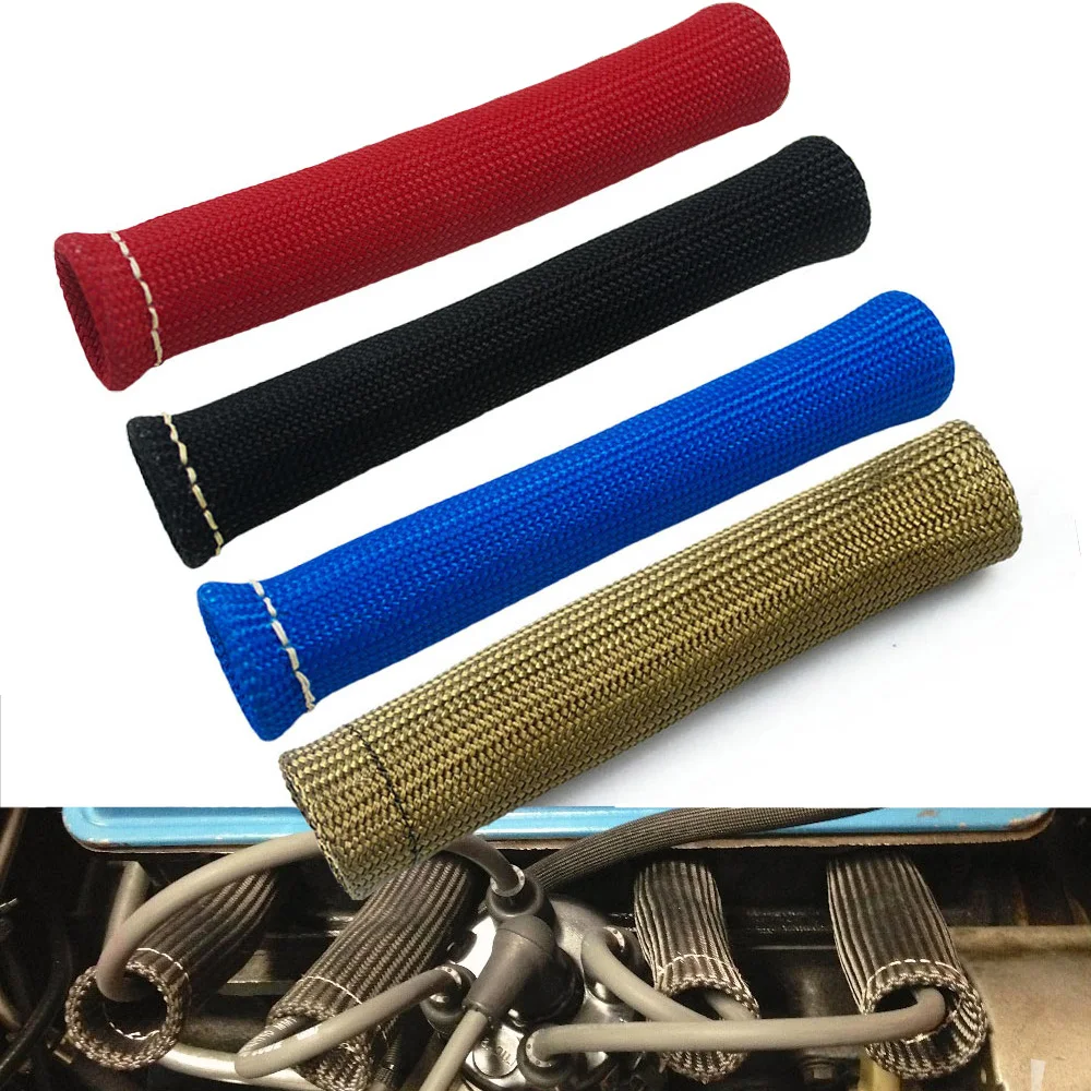 1PCS-High-Temperature-Spark-Plug-Wire-Boots-Heat-Shield-Protector ...