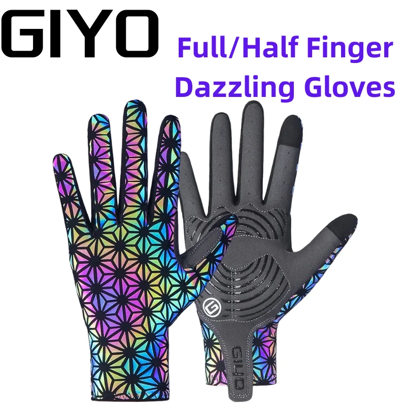 GIYO 2022 New Bicycle Riding Gloves Mountain Road Bike Full and Half ...