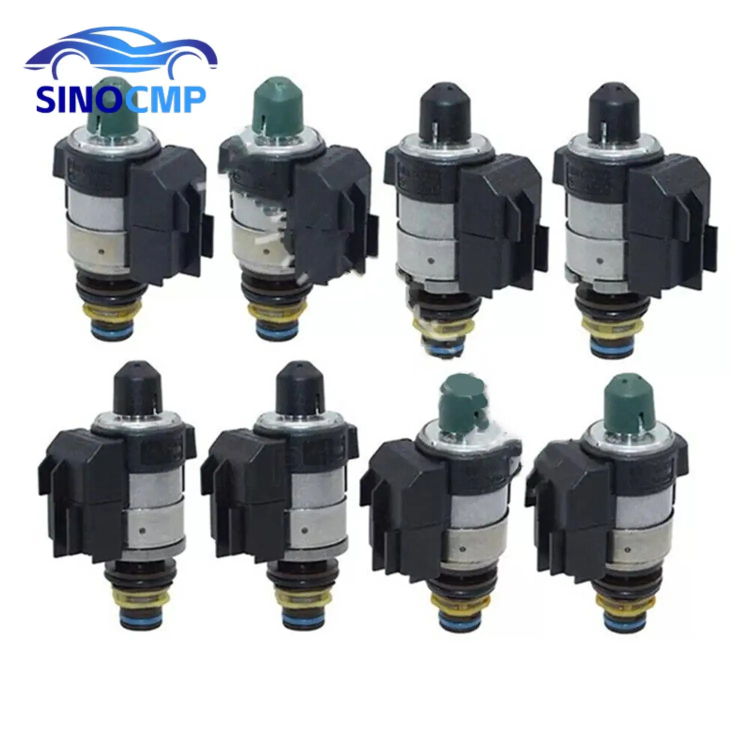 8pcs 2202771098 722.9 Solenoids Set for Mercedes Benz W221 S300 S350 S500 S550 S600 7 Speed ...
