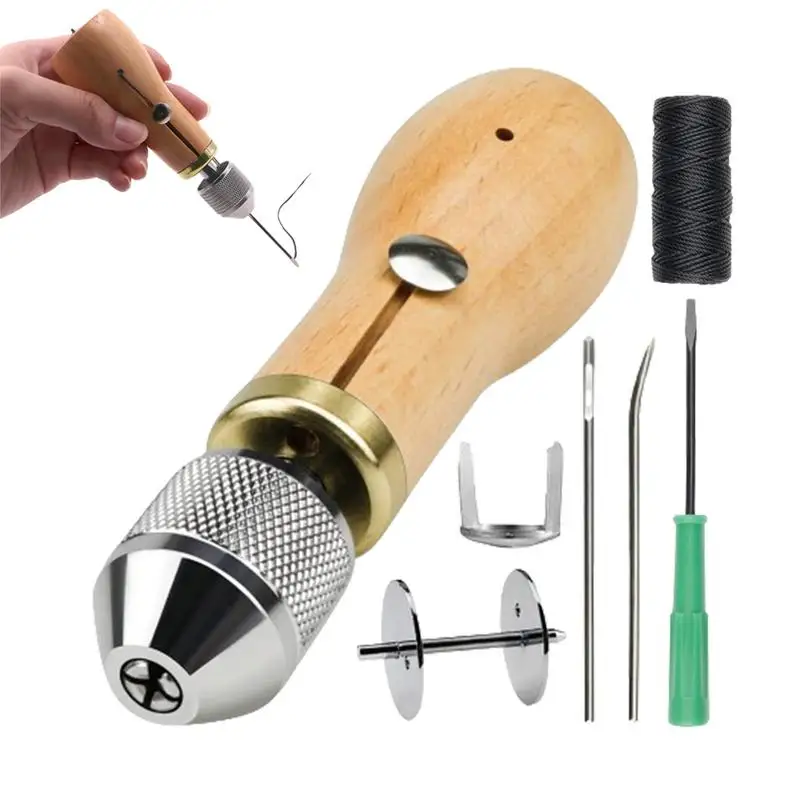 All-In-One-Leathercraft-Stitching-Needles-Leather-Tool-Kit-Hand ...