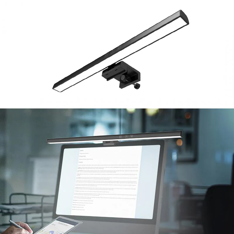 Desk-Lamp-for-Computer-Pc-Monitors-Adjustable-Brightness-Monitor-Light ...