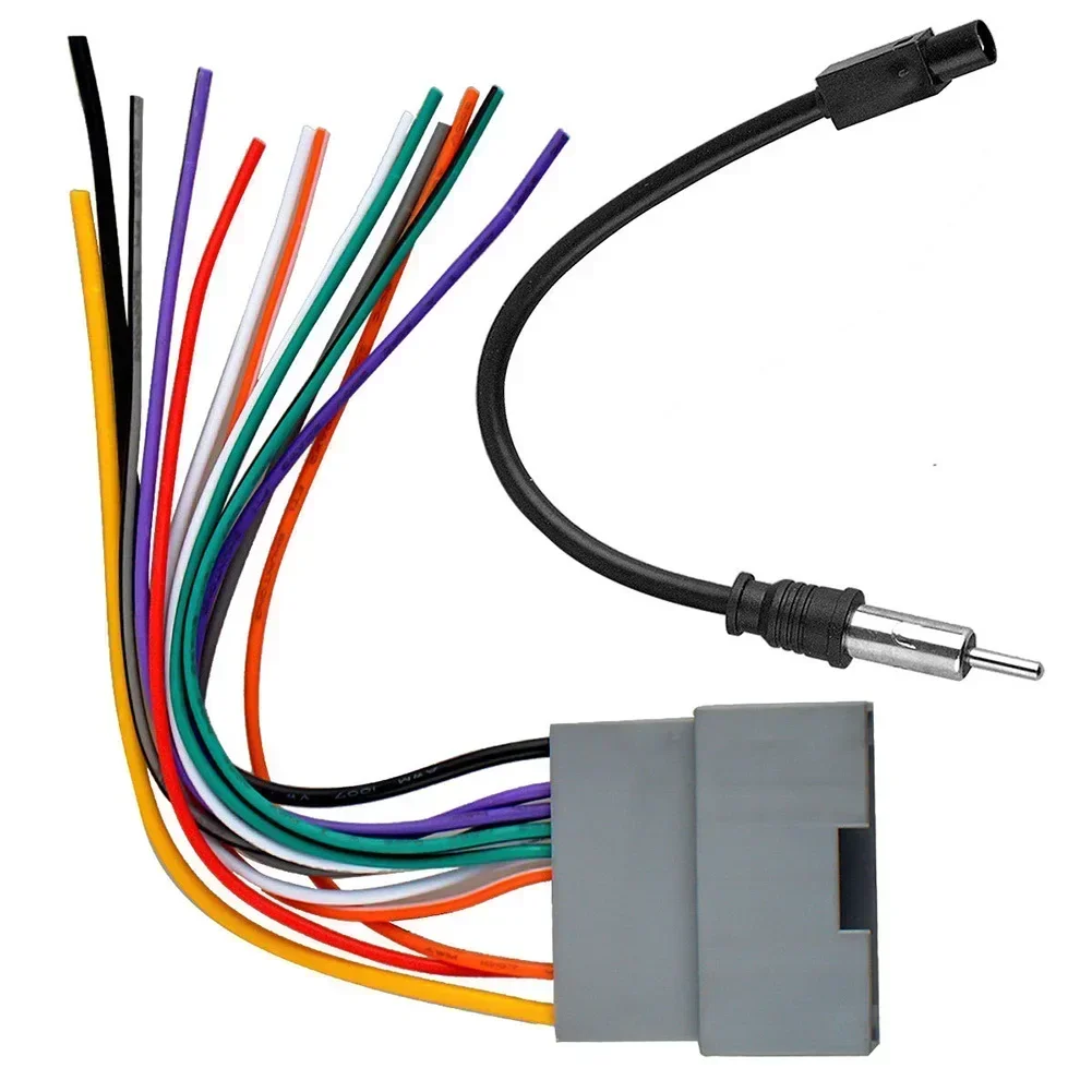 2pcs-Car-Stereo-Radio-Adapter-Cable-Antenna-Wire-Harness-For-Dodge ...