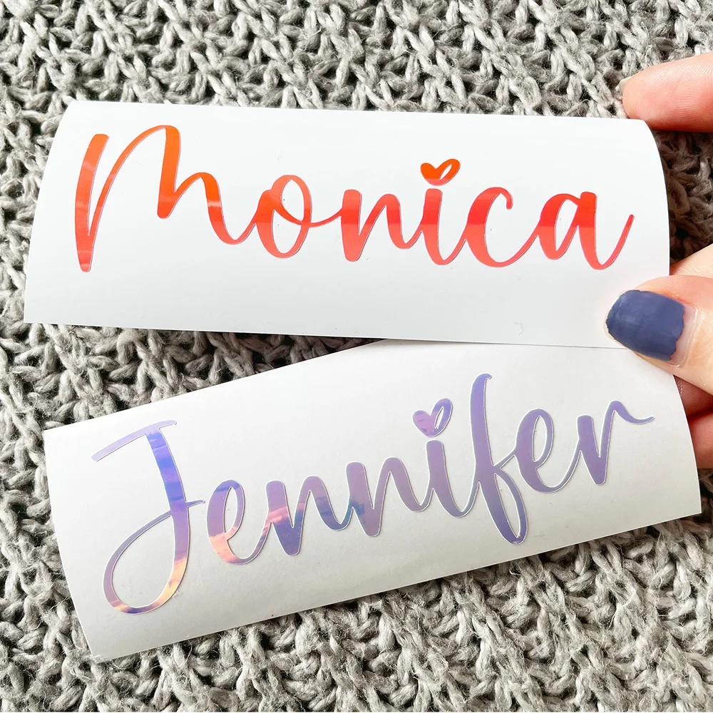 2pcs-Custom-Name-Vinyl-Decal-Personalized-Water-Bottle-Name-Sticker-Hen ...