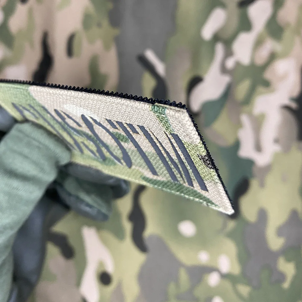 Custom-Laser-Cut-Patch-Name-Tapes-Fold-Border-Radio-Call-Sign-IR-IFF ...