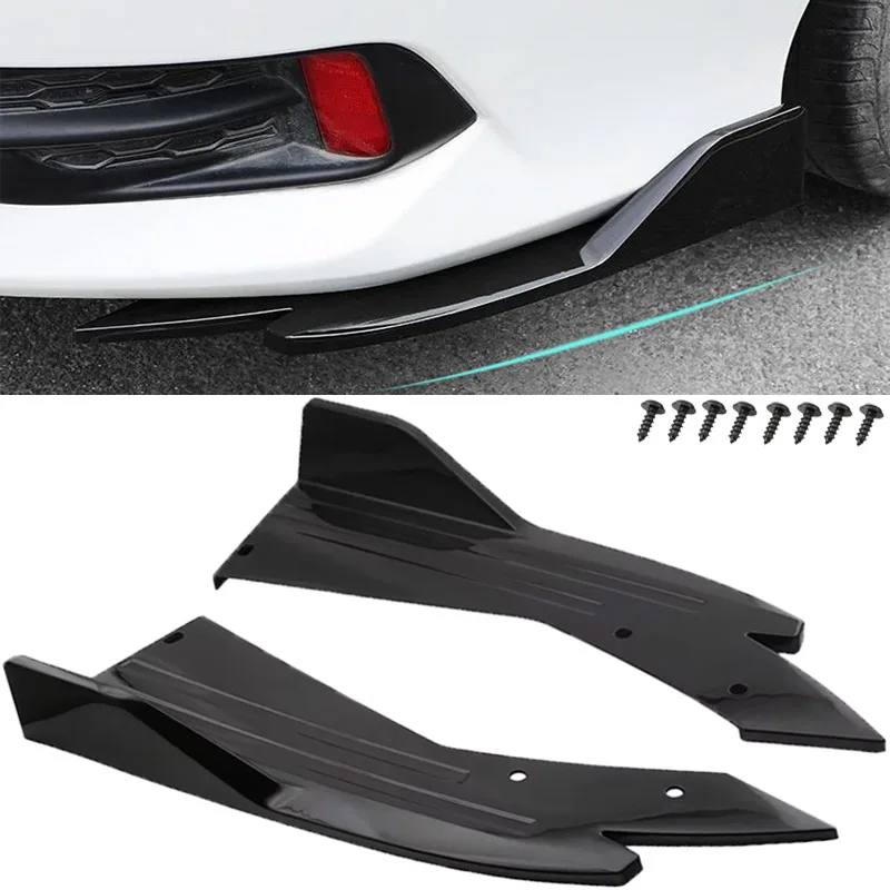 Difusor-traseiro-do-bordo-do-amortecedor-Protetor-do-canard-Kit-do ...