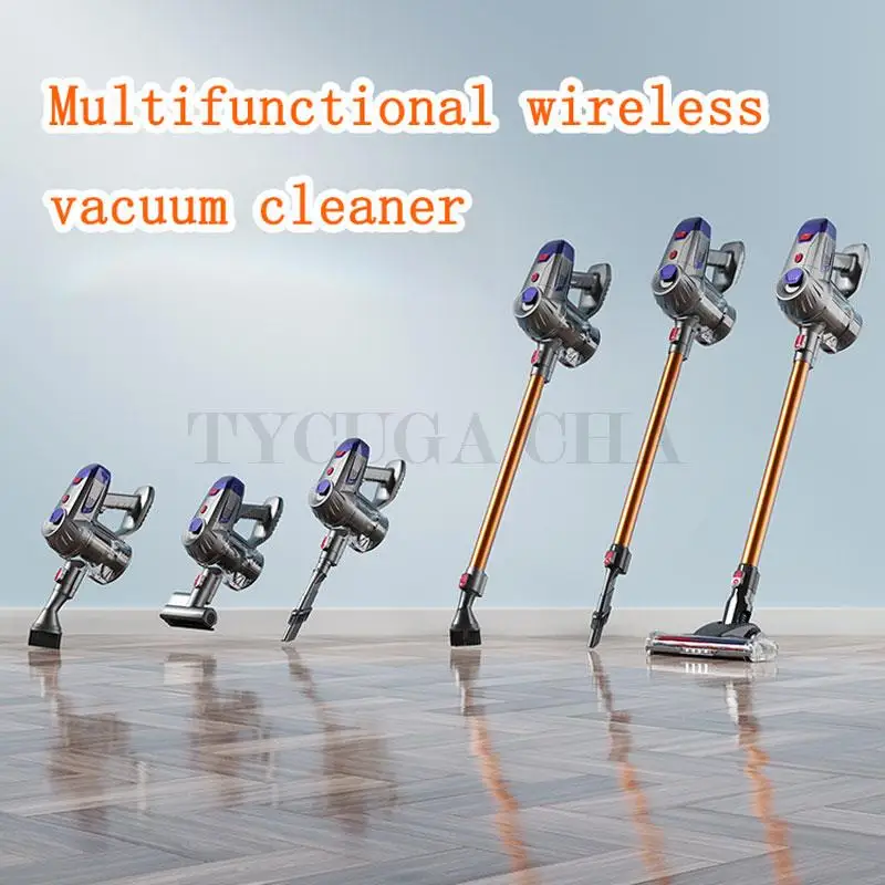 Wireless-Handheld-Vacuum-Cleaner-150W-Powerful-10kPa-Dual-Motor-LED ...