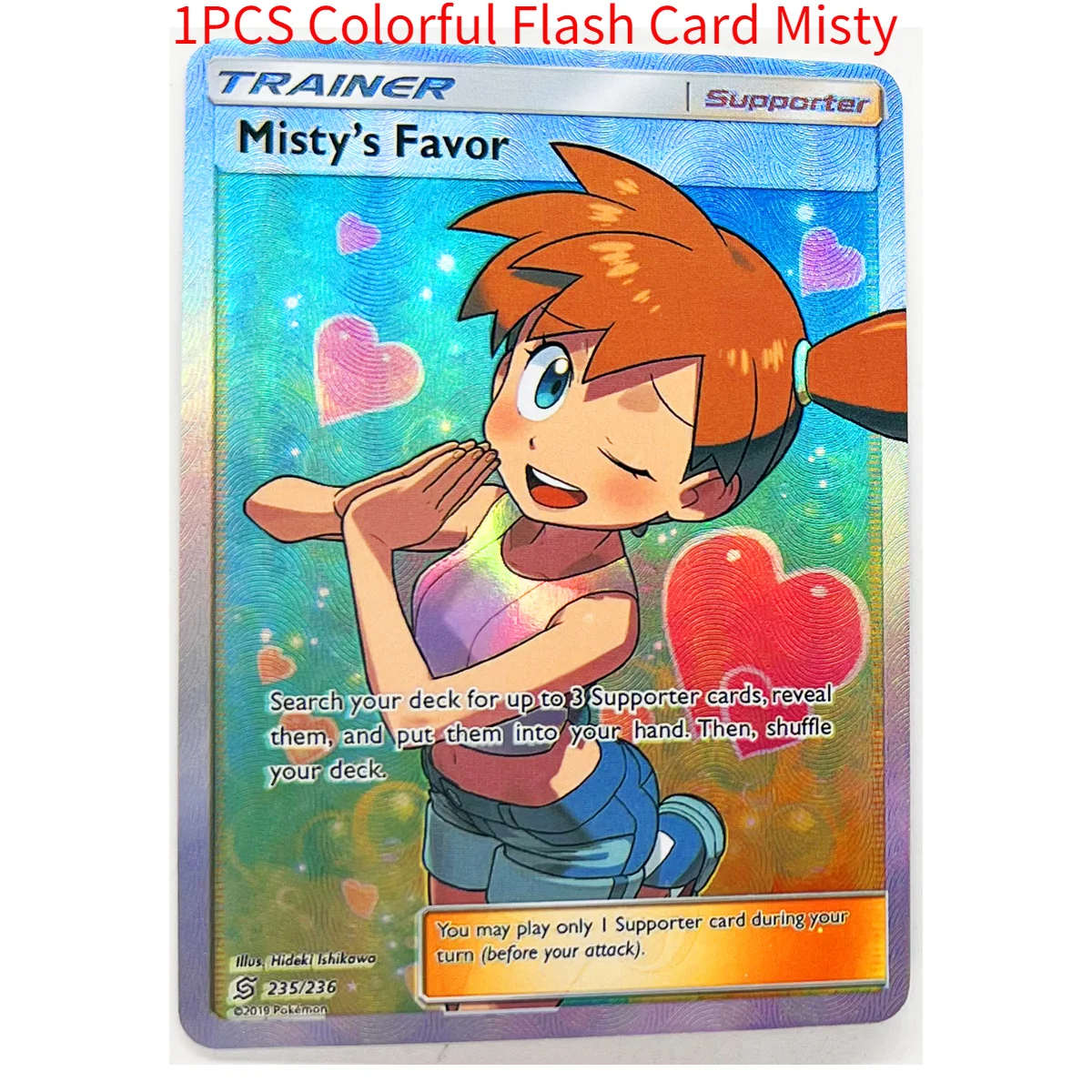 Misty S Favor Pokemon Card - Printable Cards