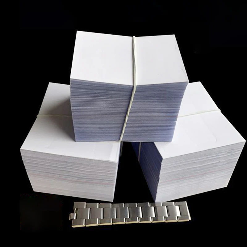 50-100-200PCS-Watch-Strap-Protective-Film-PVC-Electrostatic-Film ...