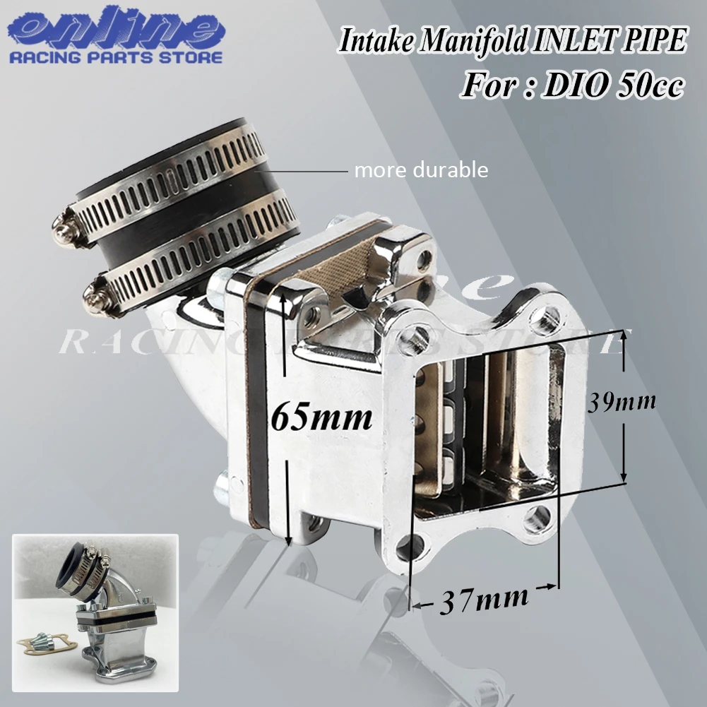 High-Performance-carb-INLET-Manifold-Intake-PIPE-For-DIO-18-27-50-CX-ZX ...