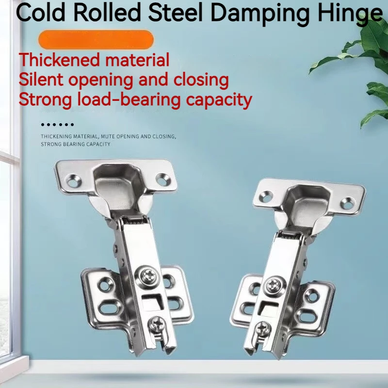 1-3-Piece-304-Stainless-Steel-Hydraulic-Hinge-Cabinet-Door-Spring-Hinge ...