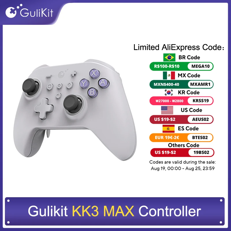 GuliKit-KK3-MAX-NS39-KingKong-3-Bluetooth-Controller-Wireless-Gamepad ...