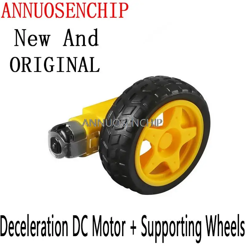 1Lot-Package-A-Smart-Car-Chassis-Motor-Robot-Car-Wheels-Deceleration-DC ...