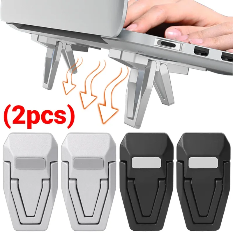 Mini-Metal-Foldable-Laptop-Stand-Dual-position-Adjustable-Computer ...