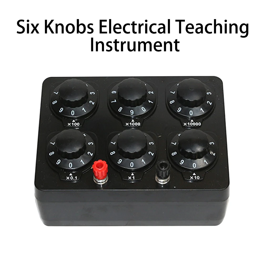 0-100-Ohm-einfache-Widerstands-box-Pr-zision-variable-Dekade-Widerstand ...