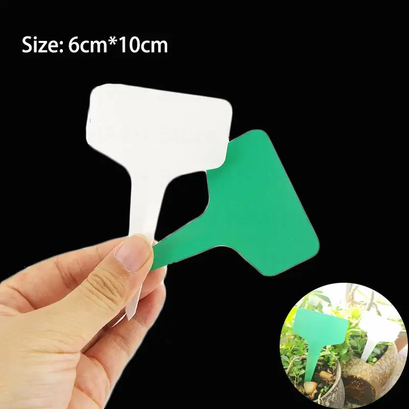 Plastic Label Garden Flowers Potted Plant Nursery Herbs Signs Prompt ...