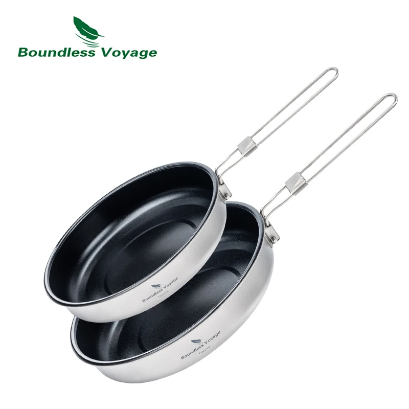Boundless-Voyage-18-8-22CM-Titanium-Non-stick-Camping-Frying-Pan-with ...