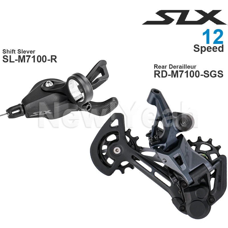 Shimano slx m7100 1x12v groupset 12 velocidades shifter SL-M7100-R ...