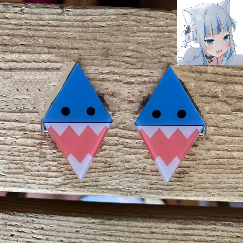 1-pair-Anime-Hololive-Gawr-Gura-Shark-Hairpin-Hair-Pin-Cute-Cosplay ...