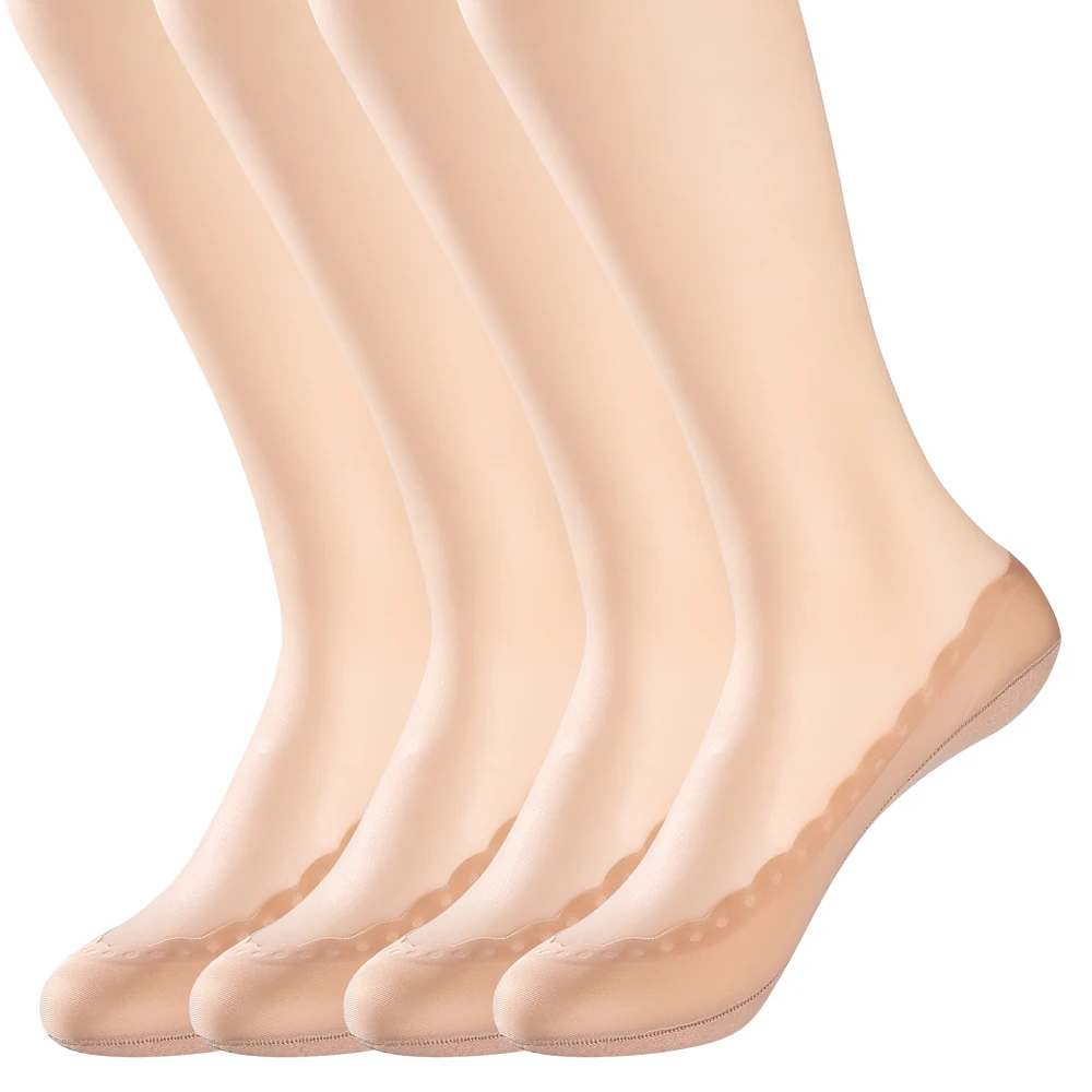 Women-s-Non-Slip-Cotton-Nylon-No-Show-Socks-Invisible-Low-Cut ...