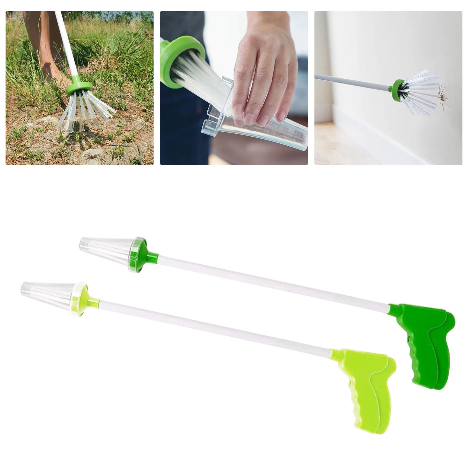 Spider Long Arm Handle Pick Up Tool Family Insect Trap Tool Summer ...