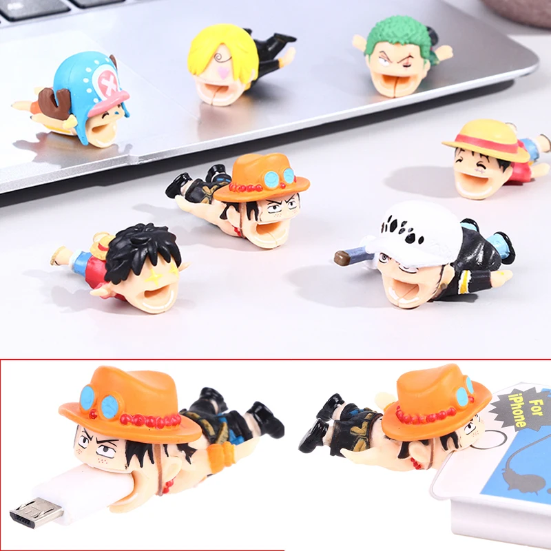 Anime-One-Piece-Kawaii-Cable-Bite-Protector-for-Cable-Organizer-Winder ...