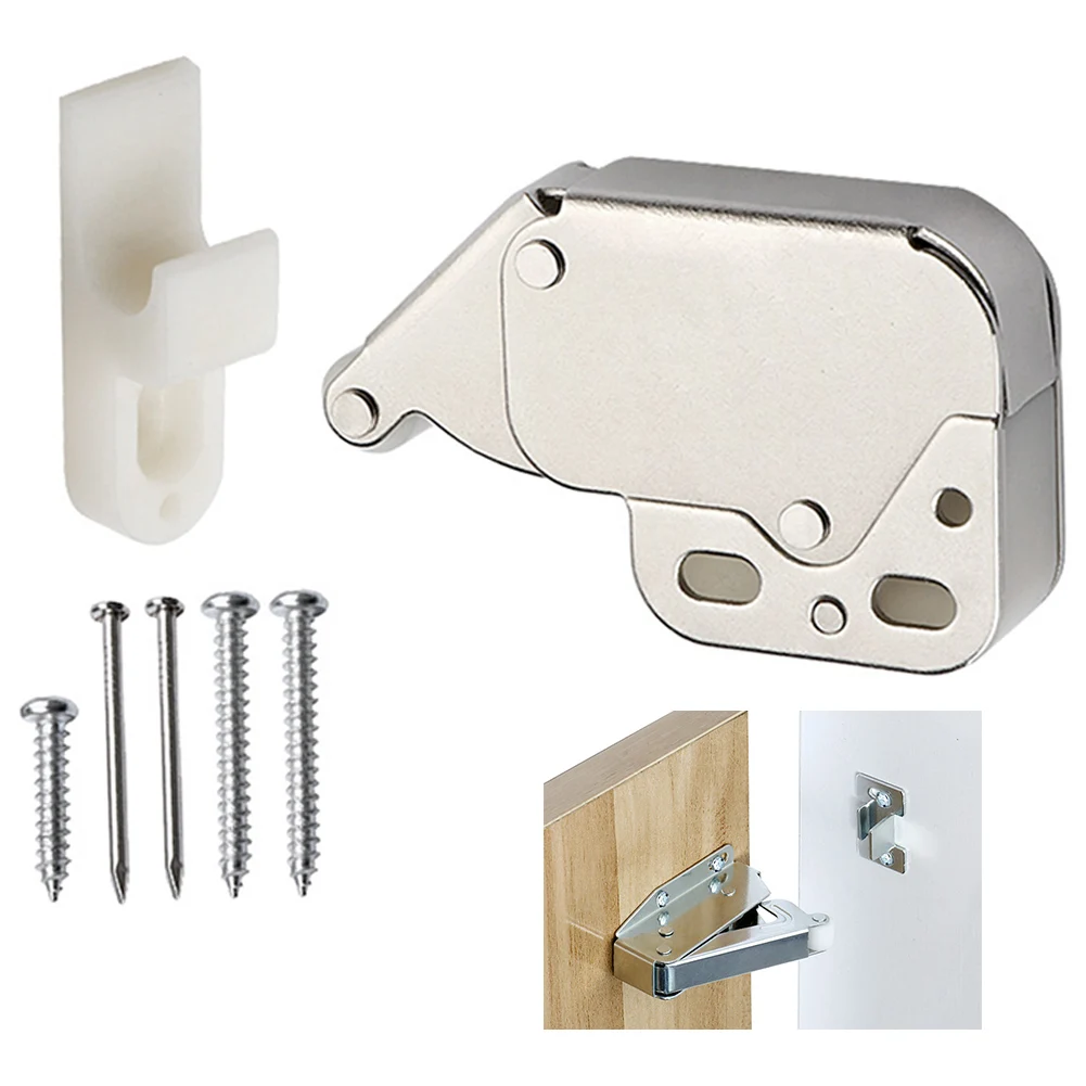 Spring-Push-Catch-Touch-Latch-Cabinet-Door-Rebound-Device-Magnetic ...