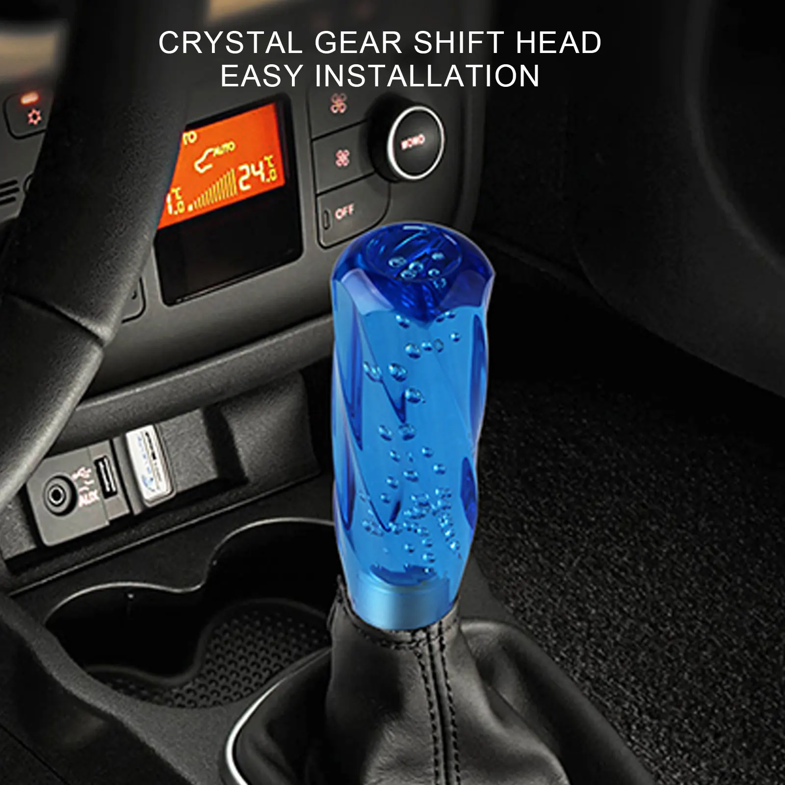 Weighted Shift Knob 5 Speed Gear Stick Shift Knob, Car Auto 5-Speed ...