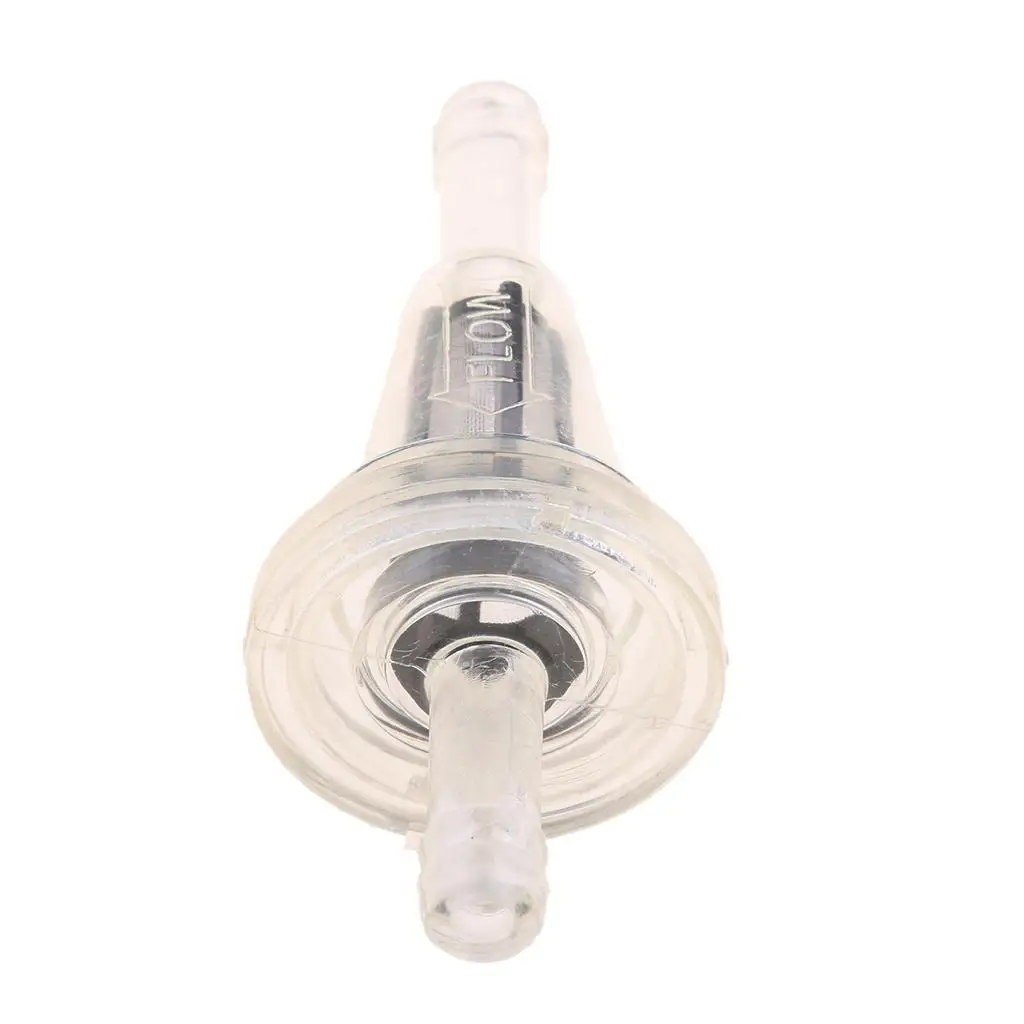 Plastic Universal Motorcycle Petrol Inline Fuel Filter for 8mm 5/16' Pipes