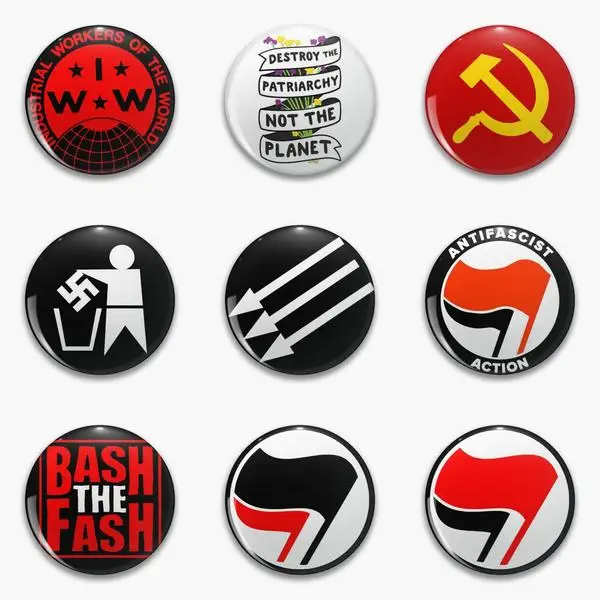 Logo Antifa Trabajadores Industriales del Mundo Iww Destroy Not Soft ...