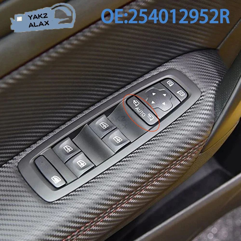 254012952R Window Control Switch for Renault KADJAR 2015-2022 Megane lV ...