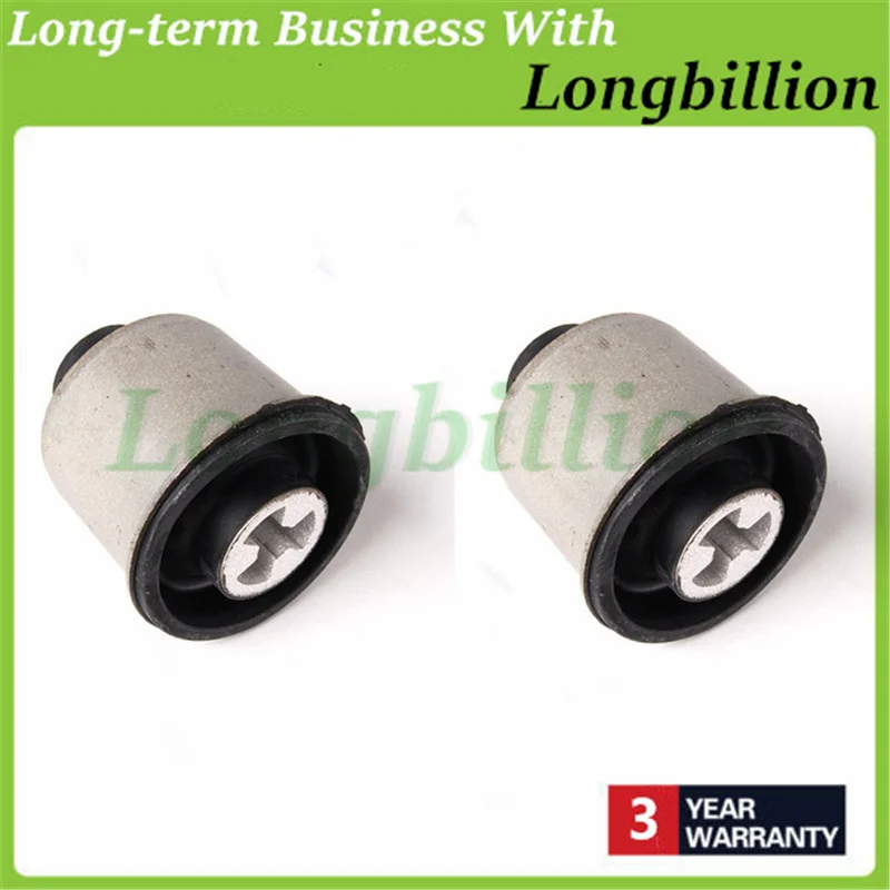 2Pcs 6R0501541A VW 제타 골프 용 리어 액슬 빔 트레일 링 암 부싱 Bora Polo MK4 AUDI A3 TT ...