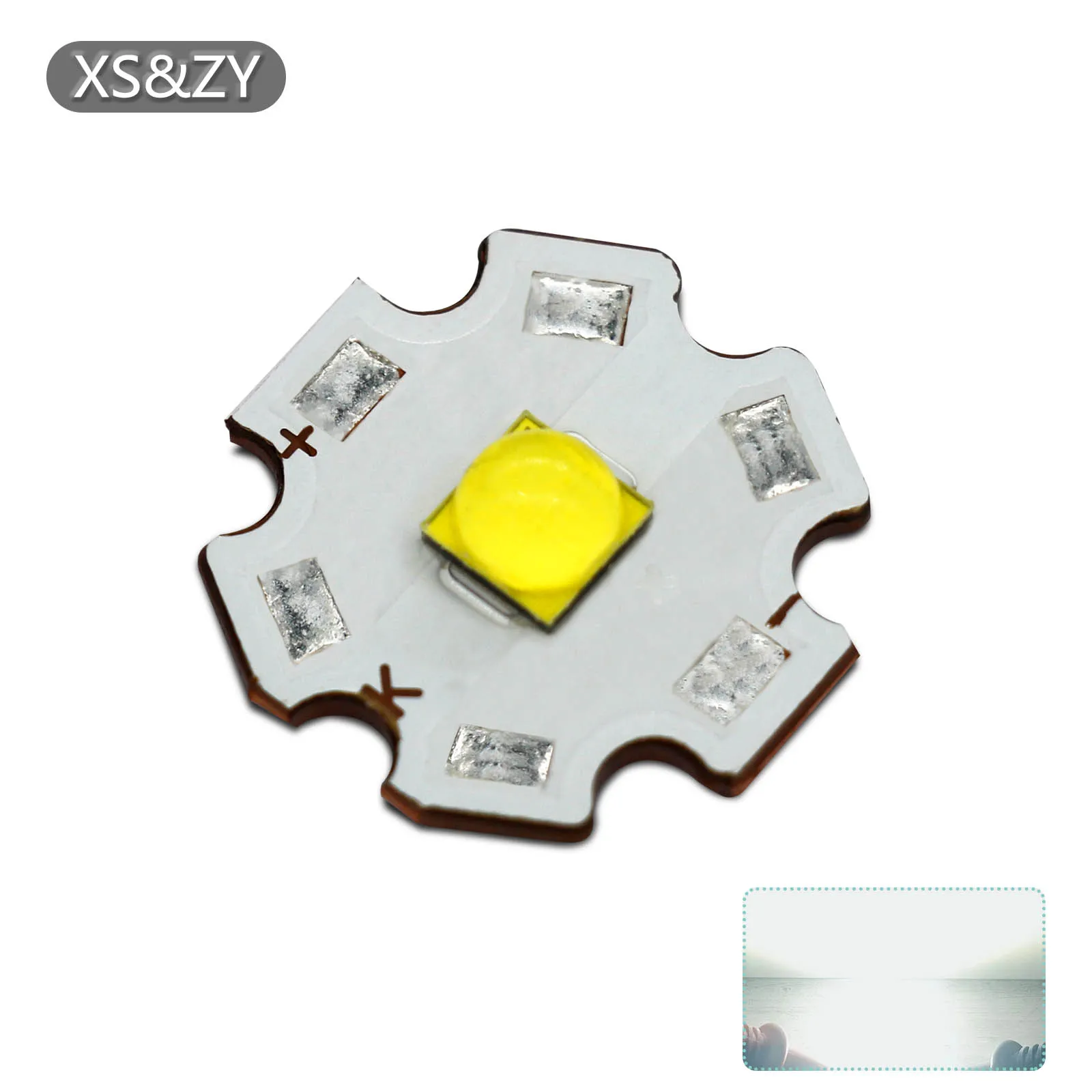 LED Beads High Power 18W DC3.4V-4.2V DC3.6V-4.5V Highlight 4000MA ...