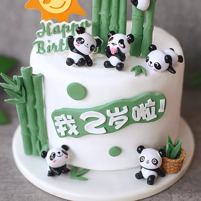 Panda Birthday Cake For Girls