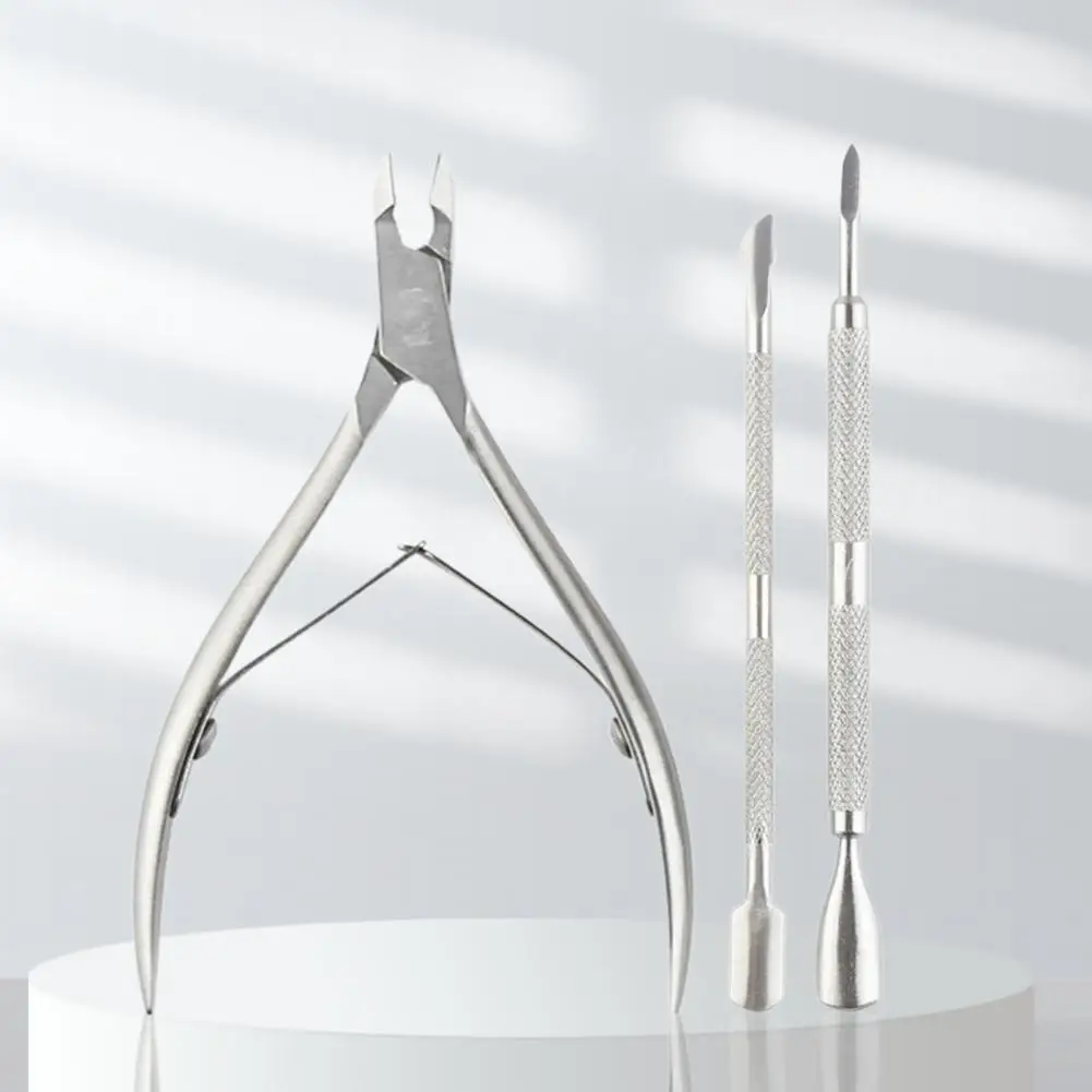 3Pcs/Set Useful Dead Skin Pusher Multifunctional Nail Trimmer Versatile ...