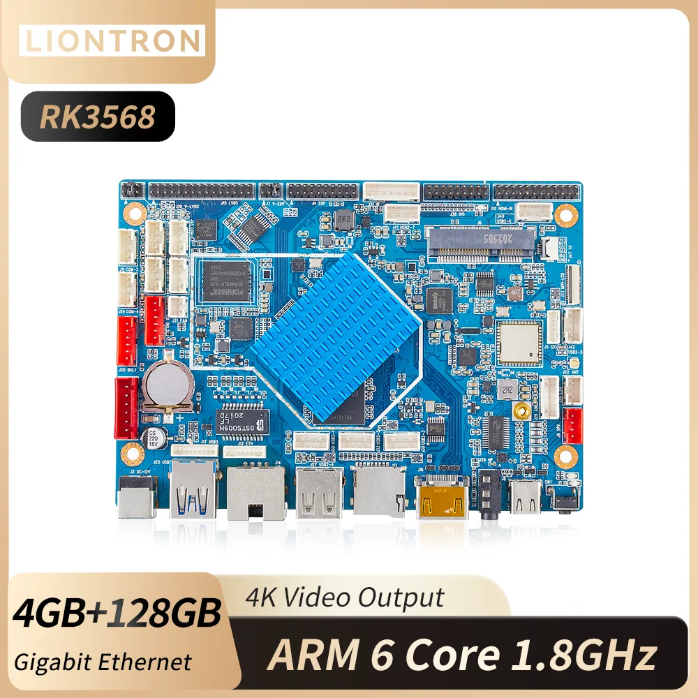 Liontron-K4-Rockchip-motherboard-RK3399-6-Core-A72-A53-1000M-Adaptive-Ethernet-HDMI-LVDS-eDP ...