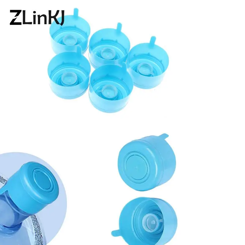 5Pcs-lot-5-Gallon-Water-Bottle-Snap-On-Lids-Non-Spill-Reusable ...