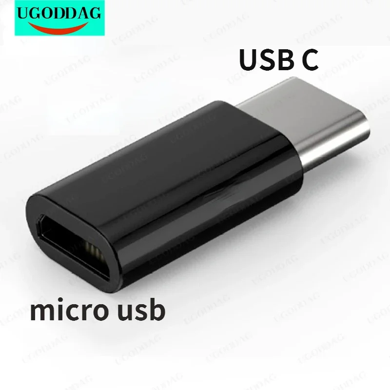 USB-C-Type-C-Male-to-Micro-USB-Mini-Adapter-V8-Charging-Converter-Plug ...