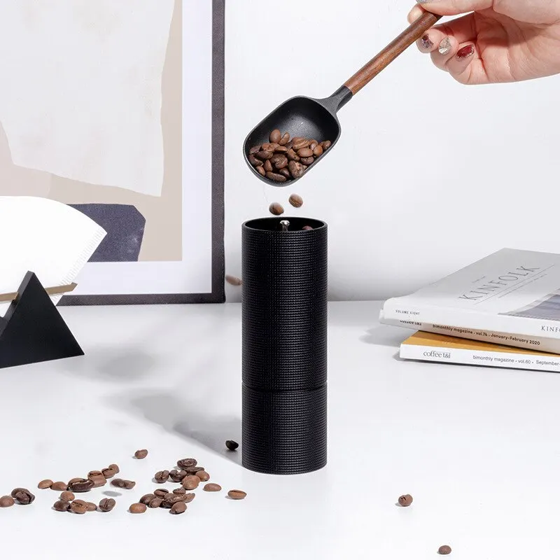 New-Manual-CNC-Coffee-Grinder-Burr-Inside-High-Quality-Handle-Design ...