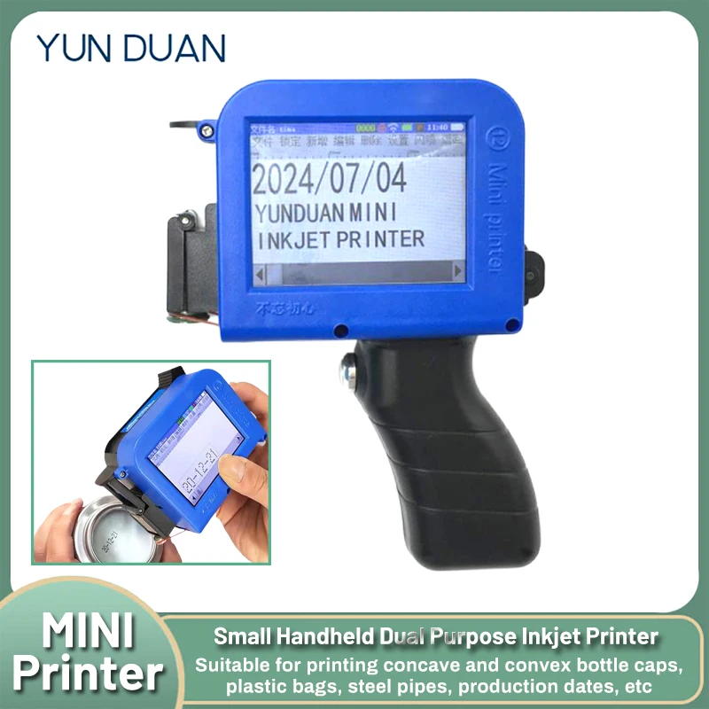 YUNDUAN-Mini-Handheld-Inkjet-Printer-Ink-Kit-QR-Barcode-Logo-Expiry ...
