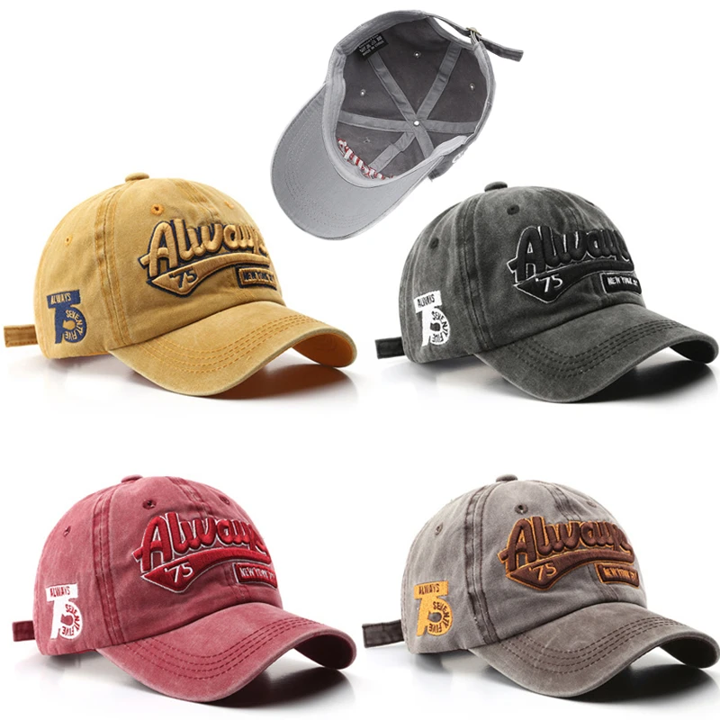 New-Fashion-Baseball-Cap-for-Women-Men-Cotton-Soft-Top-Hats-Embroidery ...