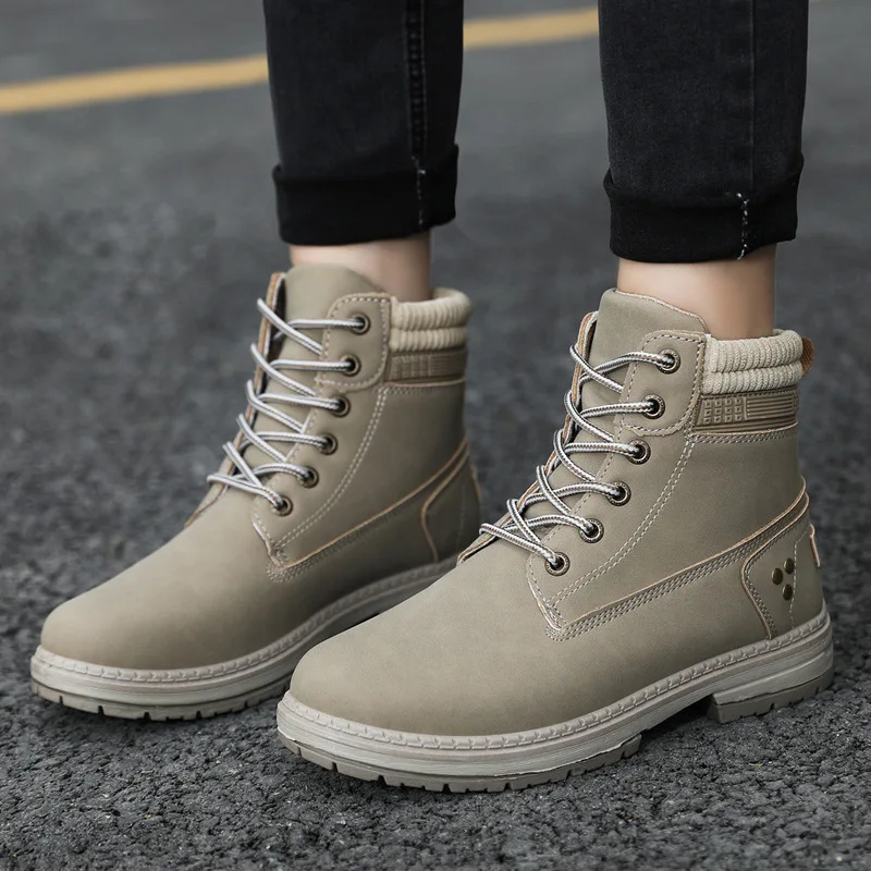 European American Trendy Women's Boots 2024 Autumn New Outdoor Thick ...
