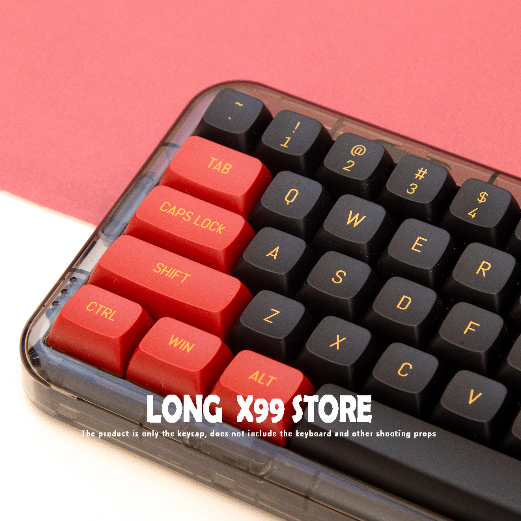 Keycap mecânico preto personalizado do teclado do estilo inglês dos ...