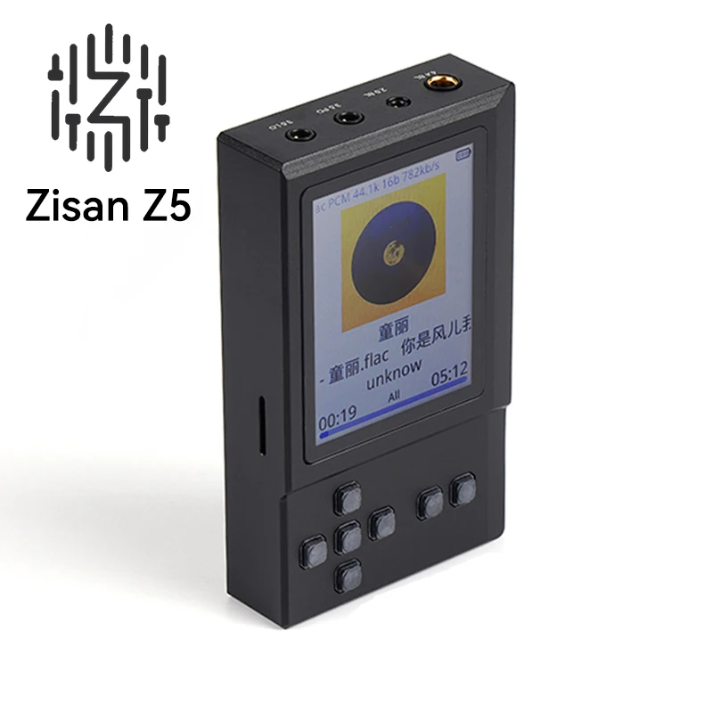 Zisan Zishan Z5 ES9039 HiFi Audio MP3 Music Lossless Player USB DAC ...