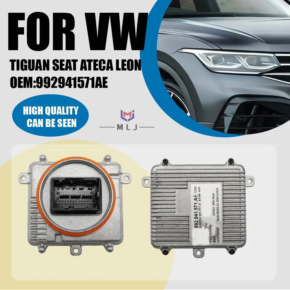 992.941.571.AE LED Headlight Driver Control Module 992941571AE For VW Tiguan Seat Ateca Leon ...