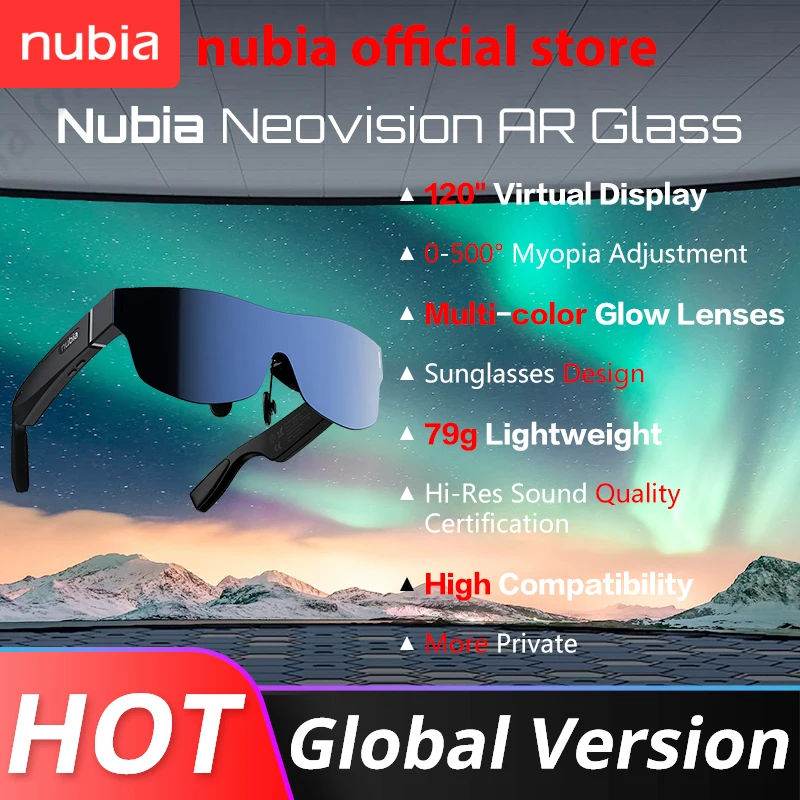 Global-Version-Nubia-Neovision-Glass-NVG01-Audio-visual-AR-Glass-High ...