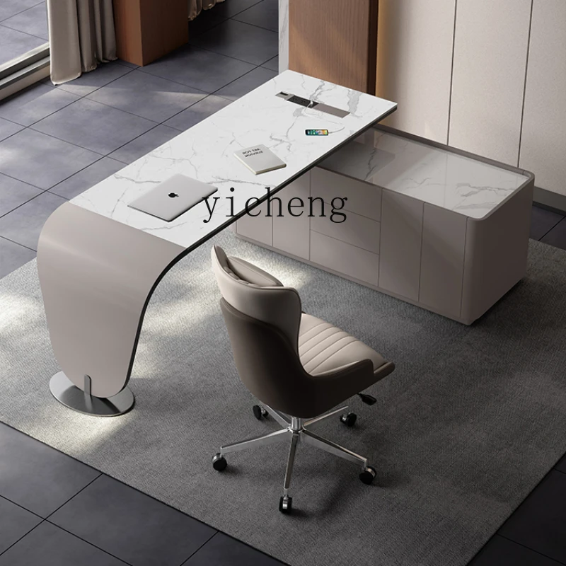 Zf-Corner-Stone-Plate-Modern-Minimalist-Office-High-End-Designer ...