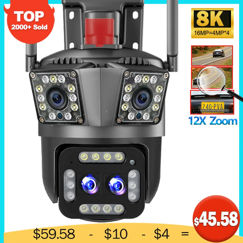 16MP-8K-WiFi-IP-Camera-10X-Zoom-4K-Outdoor-Security-Camera-Surveillance ...
