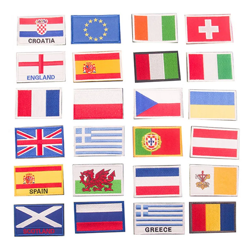 Europe National Flag Patch | Scotland Flag Iron Patch | Iron Patch Flag ...