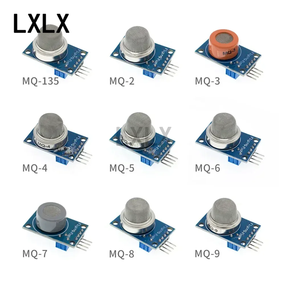 MQ Series Kit MQ-2 Smoke Sensor MQ3 Alcohol Sensor MQ4 MQ5 MQ6 MQ7 MQ8 ...